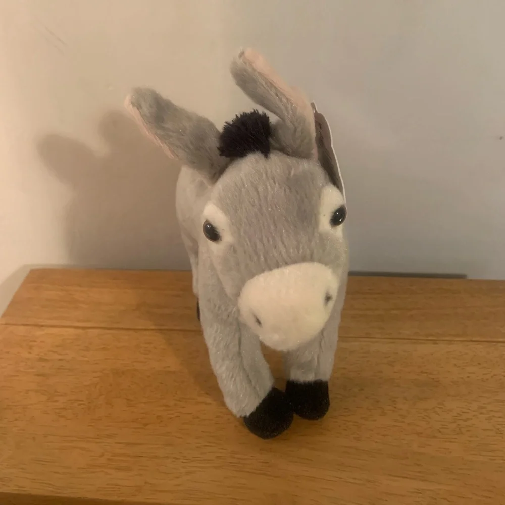 Animal Alley | Toys | Animal Alley 2017 Toys R Us Gray Donkey Plush Nwt ...